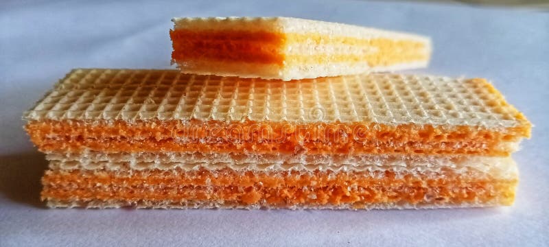 Wafer snacks stock photo. Image of wafer, meal, crispy - 223036474