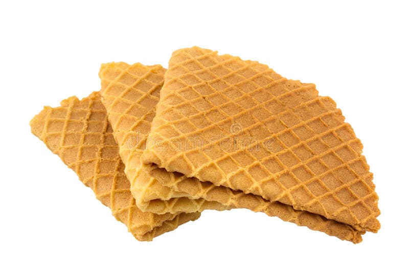 Crispy wafers stock photo. Image of bakery, dessert, healthy - 85035010