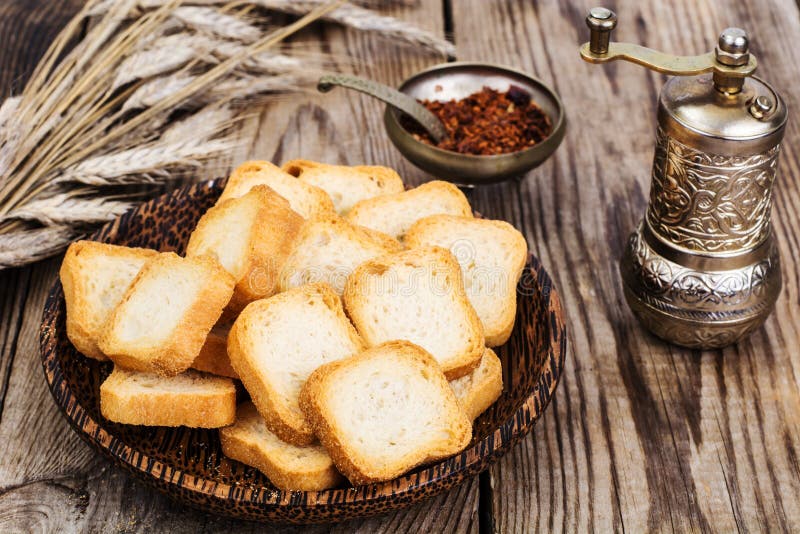 Crispy wheat crunches stock image. Image of canaps, fresh - 89221831