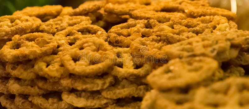 Crispy Wheel Round Rice stock photo. Image of cookie - 44700382
