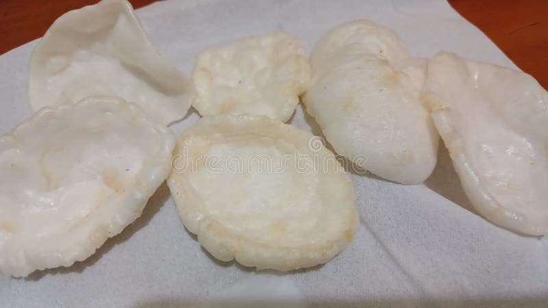 Crispy White Crackers are Served on Tissue and are Suitable As a Snack ...