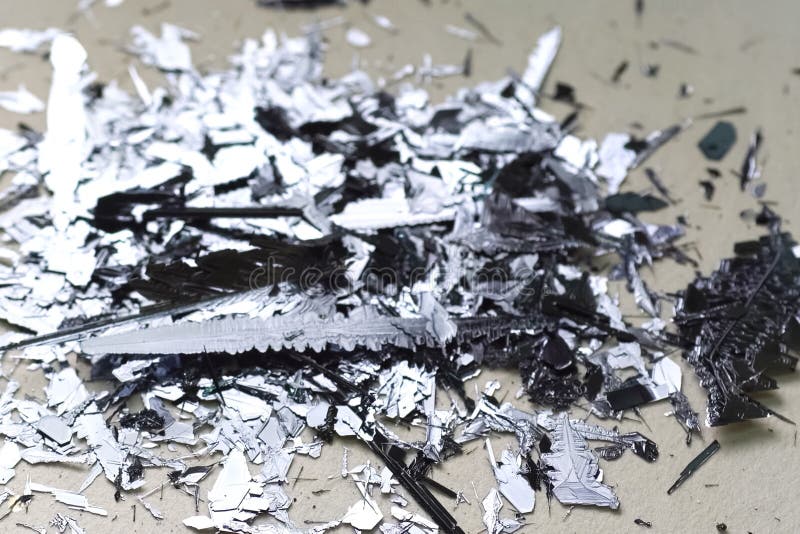 Cristales De Yodo, Yodo En Forma De Metal Foto de archivo - Imagen de ...