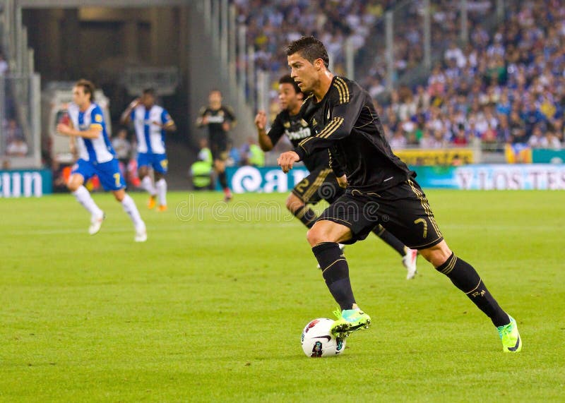 Cristiano Ronaldo in Action Editorial Stock Photo - Image of ...