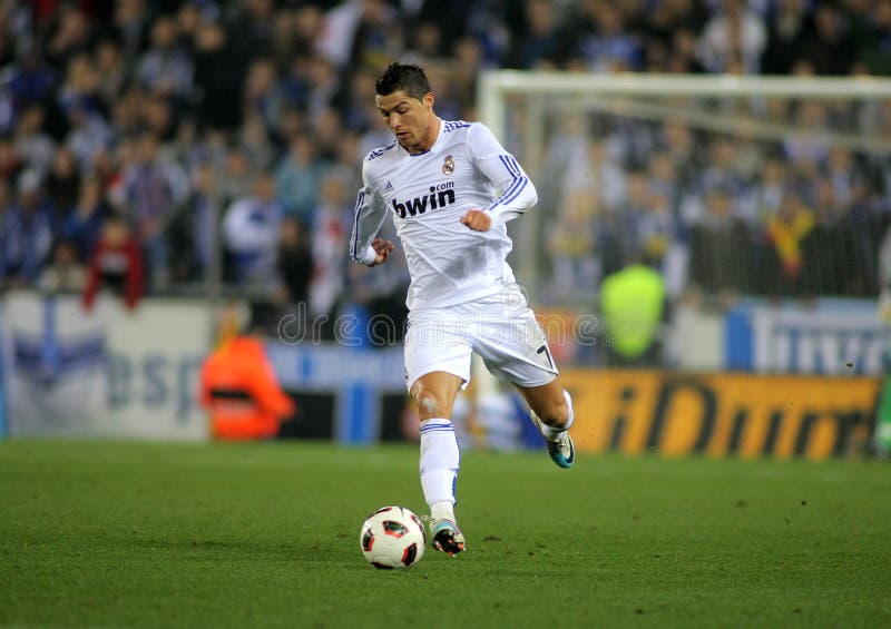 Cristiano Ronaldo of Real Madrid Editorial Stock Photo - Image of ...