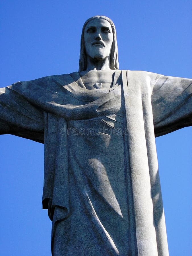 Cristo La Estatua Del Redentor Foto de archivo editorial - Imagen de ...