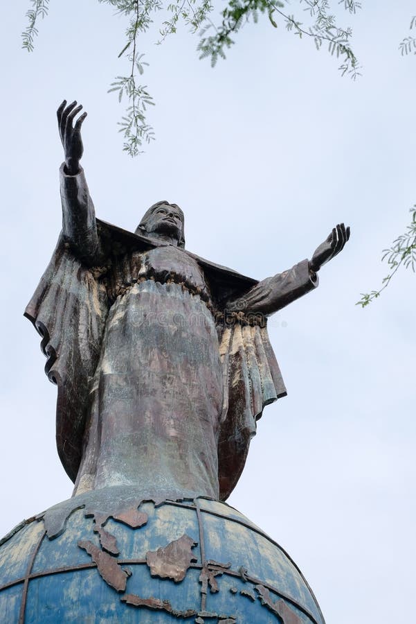 Cristo Rei of Dili Statue on the Top of the Hill, Timor Leste Stock ...