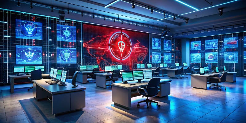 Critical Cybersecurity Alert Network Operations Center Faces Digital ...