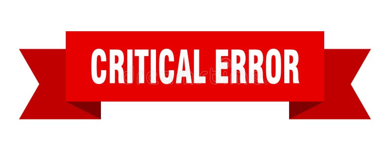 Error Ribbon Stock Illustrations – 523 Error Ribbon Stock Illustrations ...