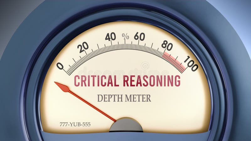 Critical Reasoning and Depth Meter that Hits less Than Zero, Very Low ...