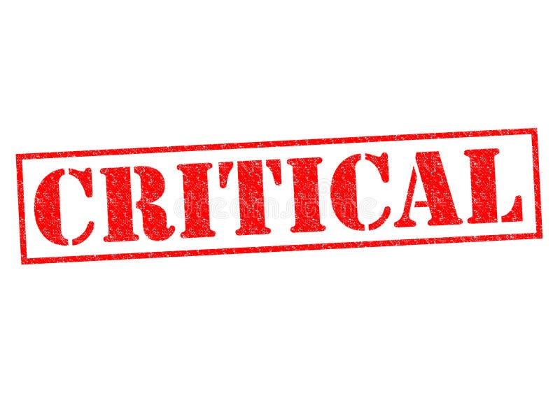 Critical stock illustration. Illustration of heading - 87997540