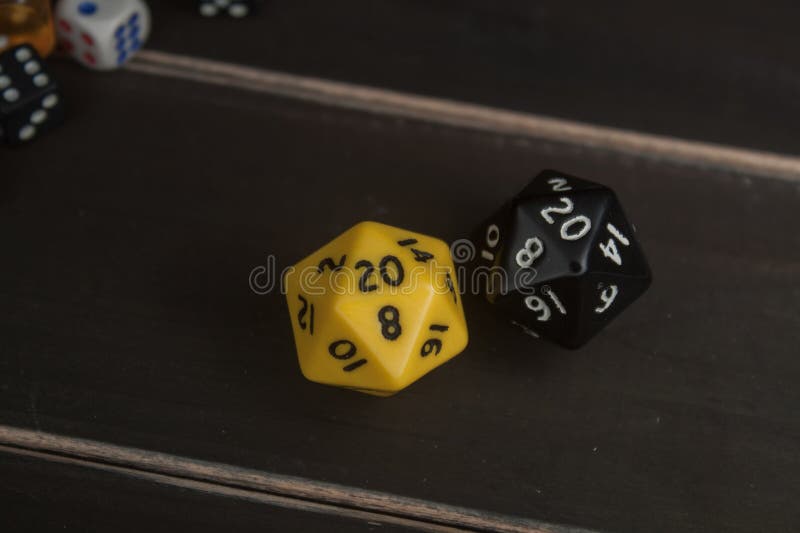 Critical success stock image. Image of hobby, dice, desk - 297088695