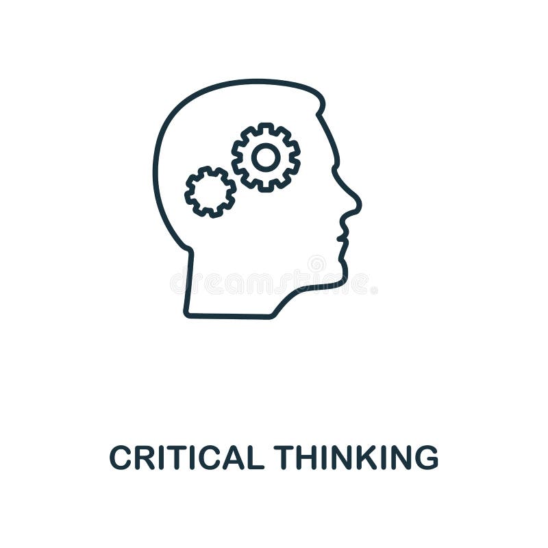 Critical Thinking Icon. Premium Style Design from Personality Icon ...