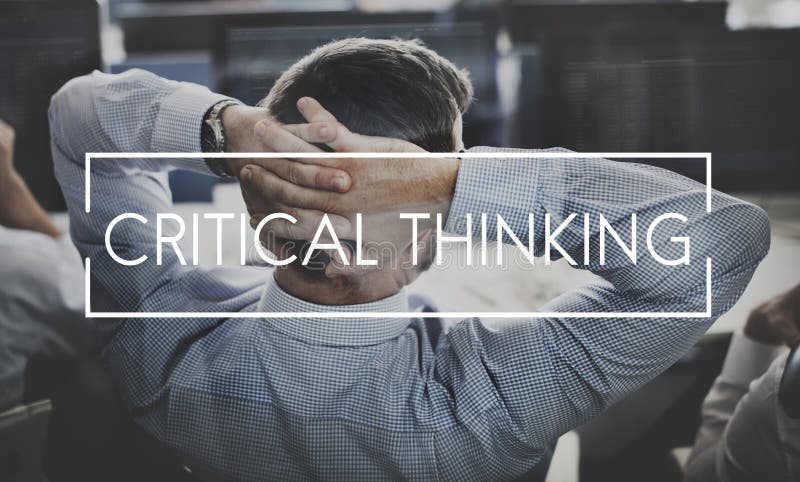 Critical Thinking Knowledge Strategy Innovation Concept Stock Image ...