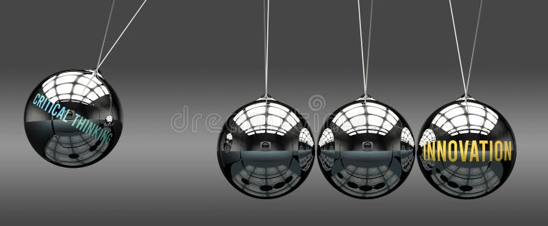 Critical Thinking Leads To Innovation. Cause and Effect Relation ...