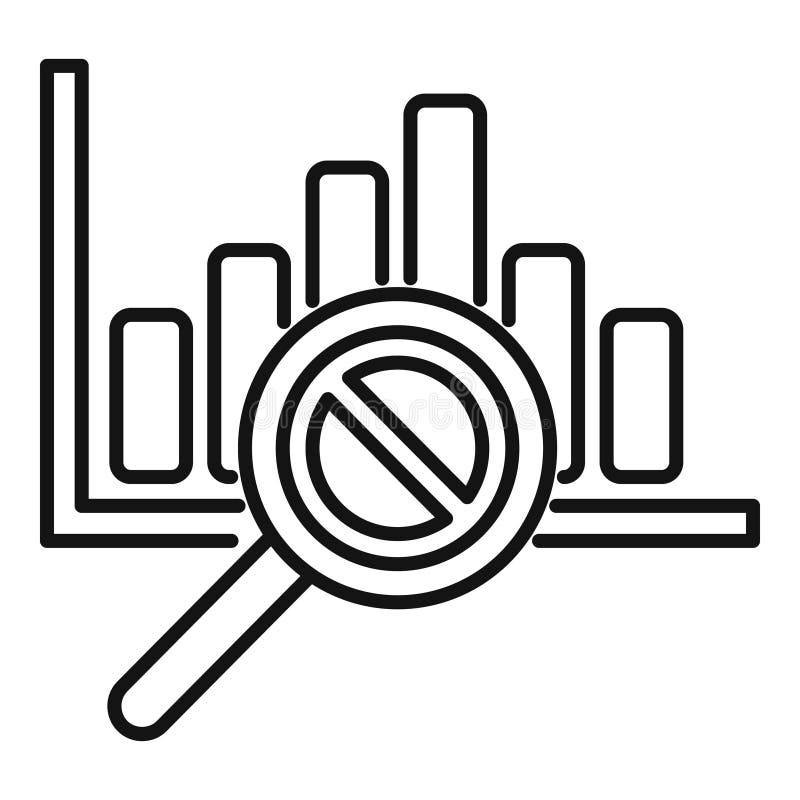 Critical Thinking Reason Graph Icon Outline Vector. Analytical Process ...