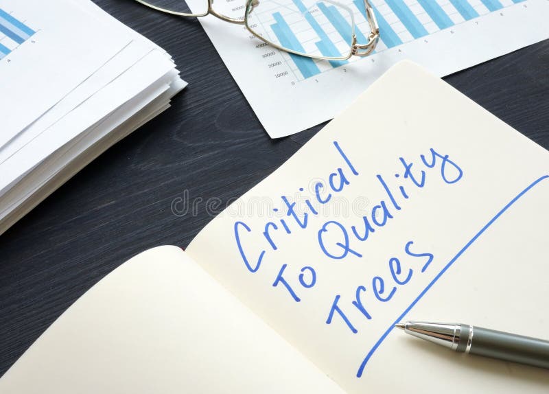 Critical To Quality Trees CTQ and Stack of Papers Stock Image - Image ... Critical To Quality Trees CTQ and Stack of Papers Stock Image - Image ...