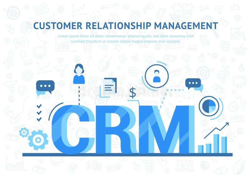 Organization of Data on Work with Clients, CRM Concept. Customer ...