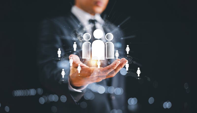 CRM, Customer Relationship Management. Stock Illustration ...