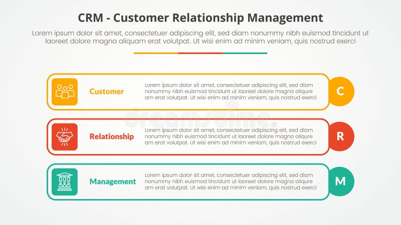 CRM Customer Relationship Management Infographic Concept for Slide ...