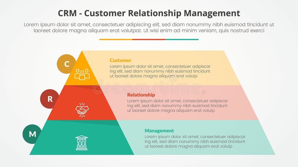 CRM Customer Relationship Management Infographic Concept for Slide ...