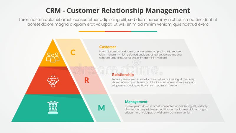 CRM Customer Relationship Management Infographic Concept for Slide ...