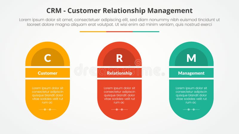 CRM Customer Relationship Management Infographic Concept for Slide ...