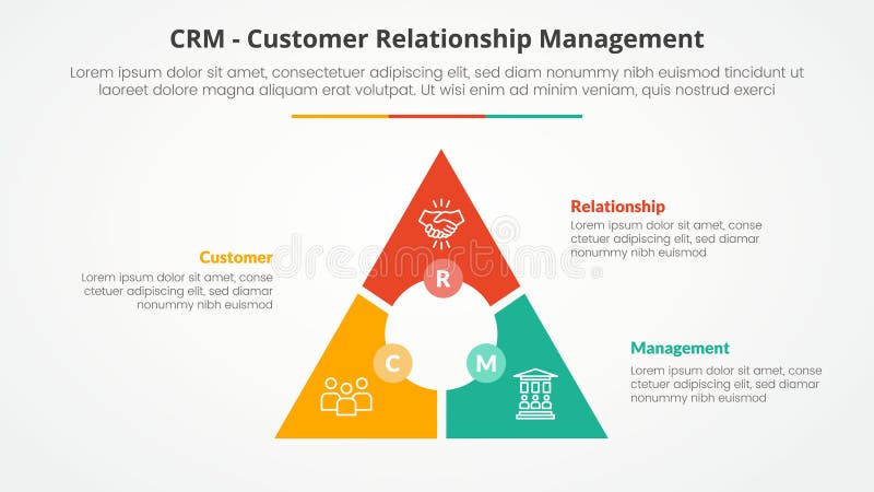 CRM Customer Relationship Management Infographic Concept for Slide ...