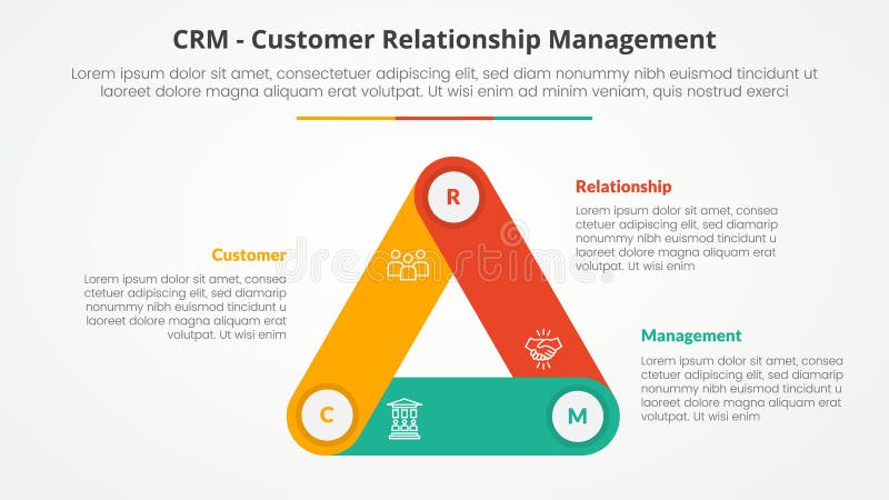 CRM Customer Relationship Management Infographic Concept for Slide ...