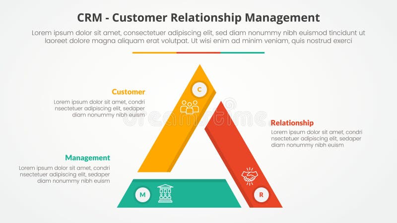 CRM Customer Relationship Management Infographic Concept for Slide ...