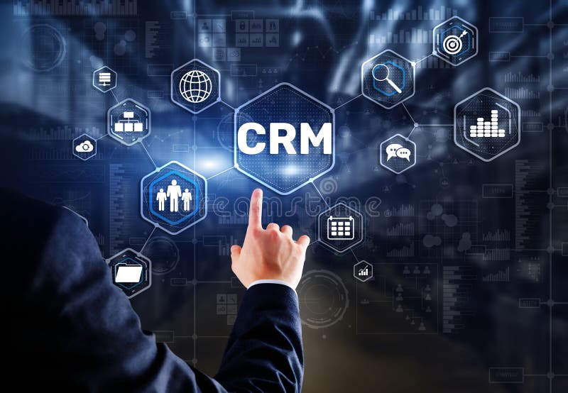 CRM Customer Relationship Management. Customer Orientation Concept ...