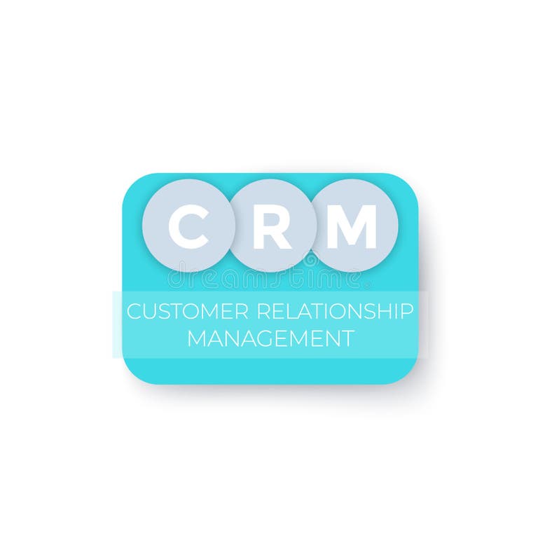 CRM, Customer Relationship Management, Vector Stock Vector ...