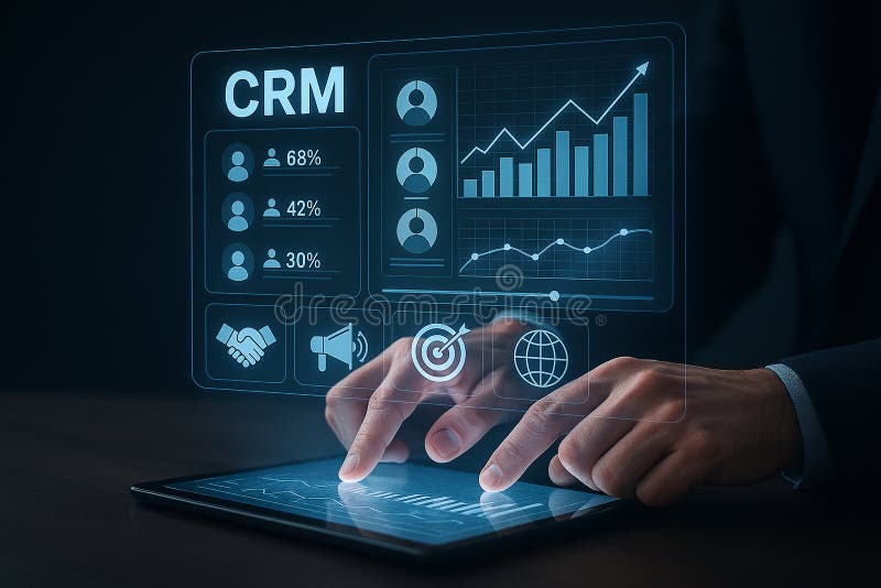 Crm Data Analysis Business Intelligence Dashboard Analytics Reporting Performance Metrics ...