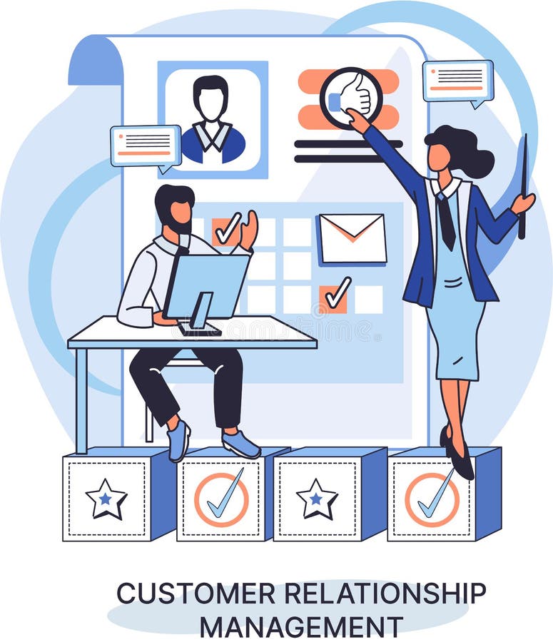 CRM Metaphor. Customer Relationship Management. Application Software ...