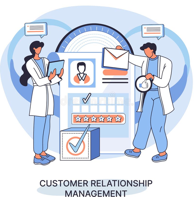 CRM Metaphor. Customer Relationship Management. Application Software ...