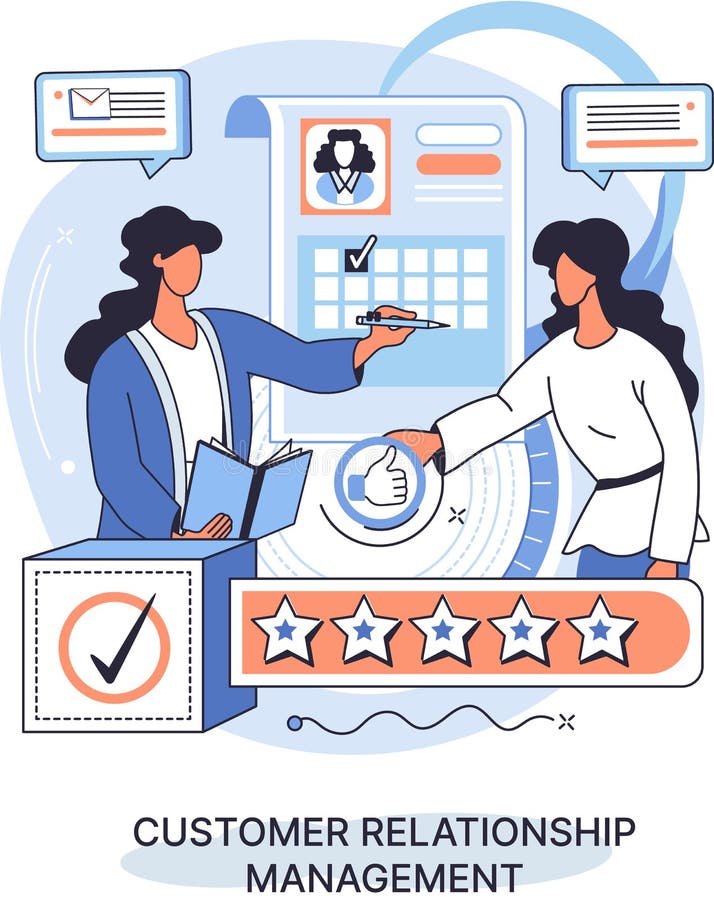 CRM Metaphor. Customer Relationship Management. Application Software ...