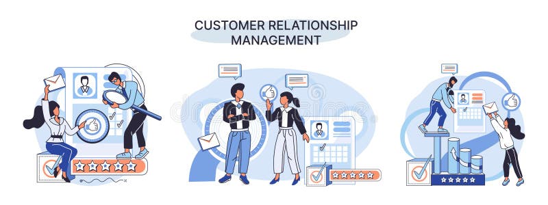 CRM Metaphor. Customer Relationship Management. Application Software ...