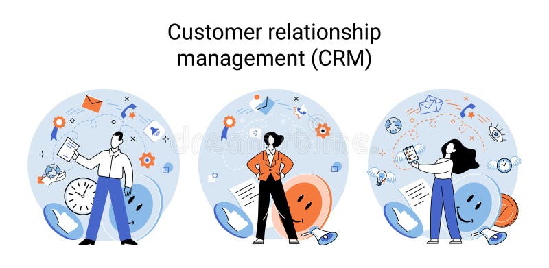 Crm Software Banner Stock Illustrations – 609 Crm Software Banner Stock ...