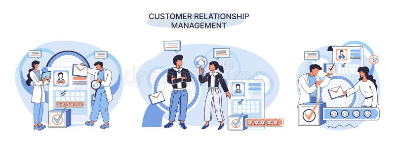 CRM Metaphor. Customer Relationship Management. Application Software ...