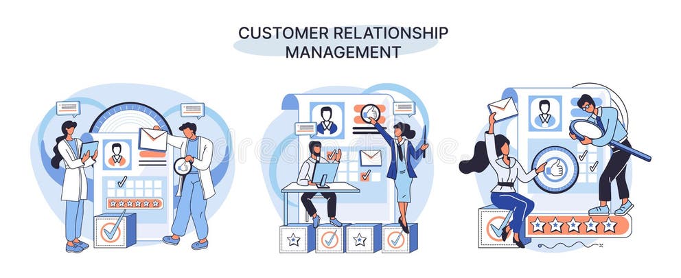 CRM Metaphor. Customer Relationship Management. Application Software ...