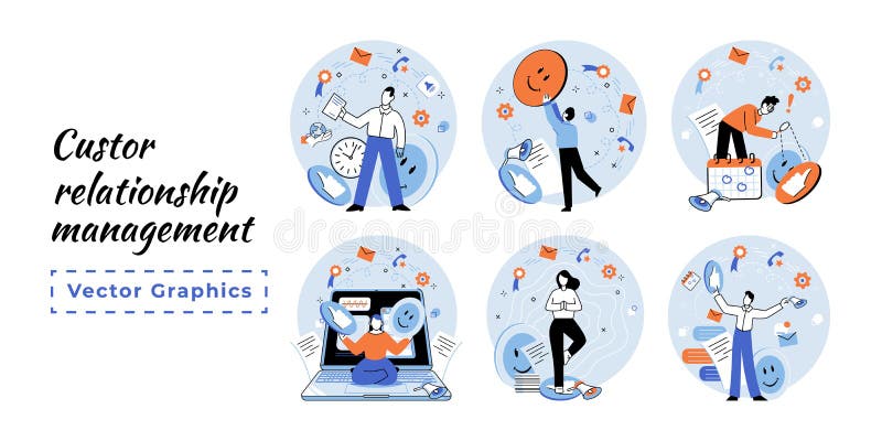 CRM Metaphor. Customer Relationship Management. Application Software ...