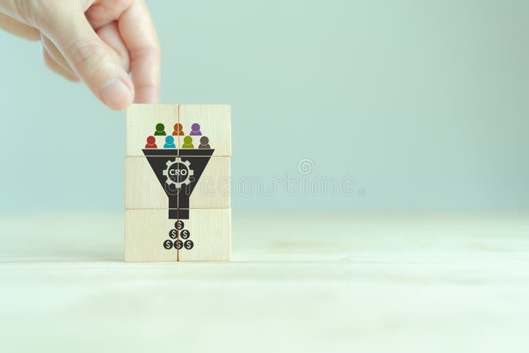 CRO - Conversion Rate Optimization and Lead Generation Concep Stock ...