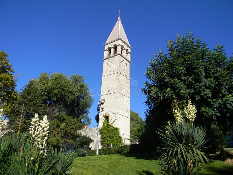 Croatia church stock image. Image of vacation, garden - 36074167