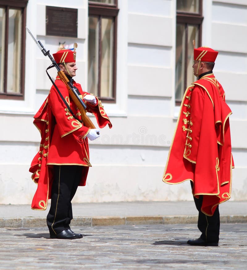 Croatia / Honor Guard Battalion / Change Editorial Image - Image of ...