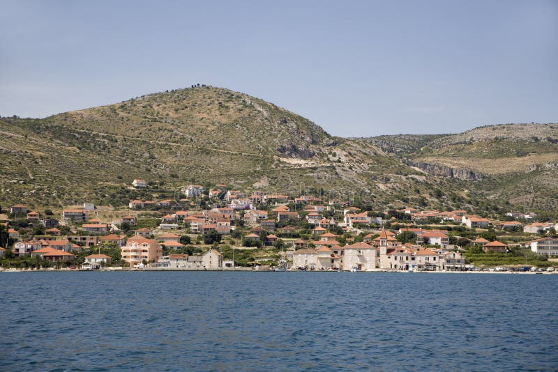 Croatia - Mediterranean Village Stock Image - Image of holiday ...