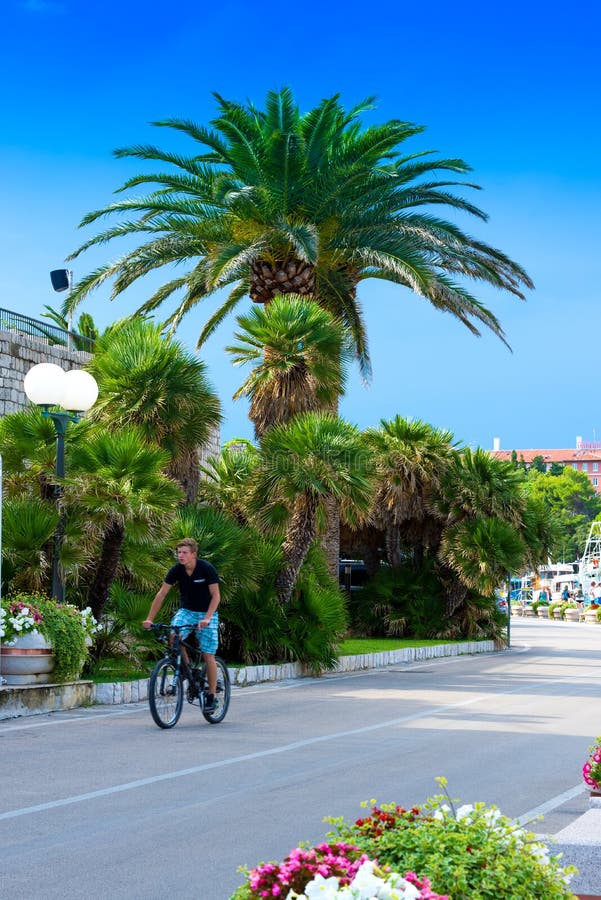 Croatia,Rab Island,Rab City Editorial Image - Image of croatian ...