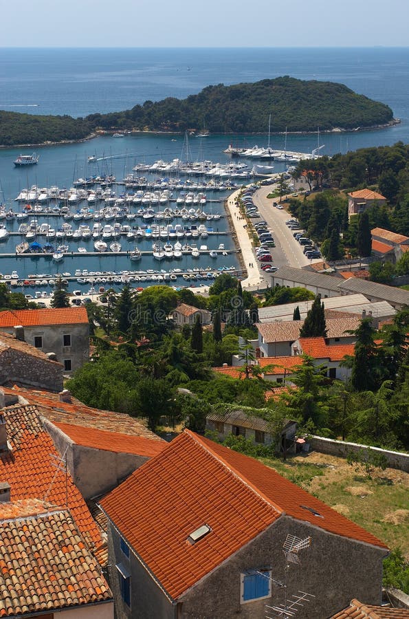 Croatia, Vrsar stock photo. Image of brown, home, green - 3583224