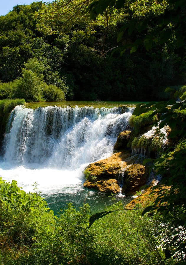 Croatia Watefall stock image. Image of croatia, outdoors - 36665915
