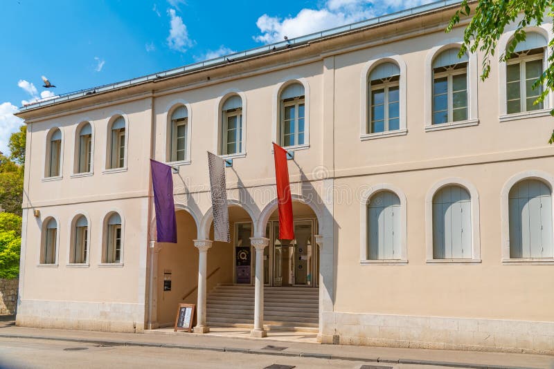 Croatian and European Art Gallery in Split, Croatia Editorial Stock ...