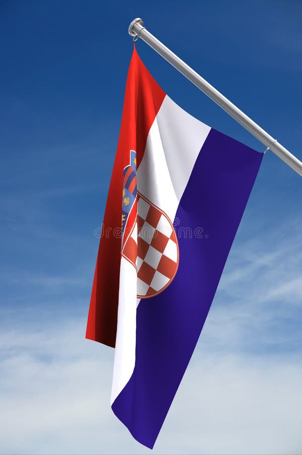 Serbian flag stock photo. Image of eagle, serbia, sunshine - 22619070