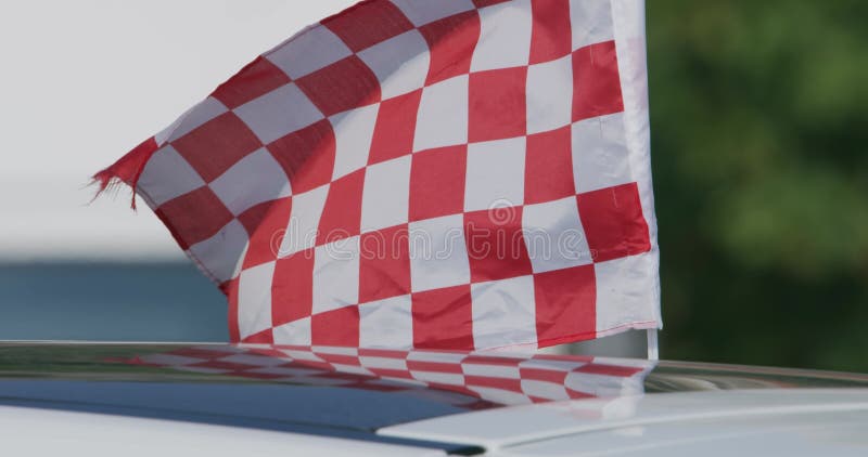 Croatian flag in Knin stock footage. Video of symbol - 286073960